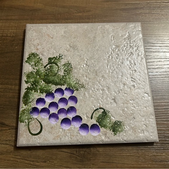 Kitchen | Like New Hand Painted Trivet | Poshmark